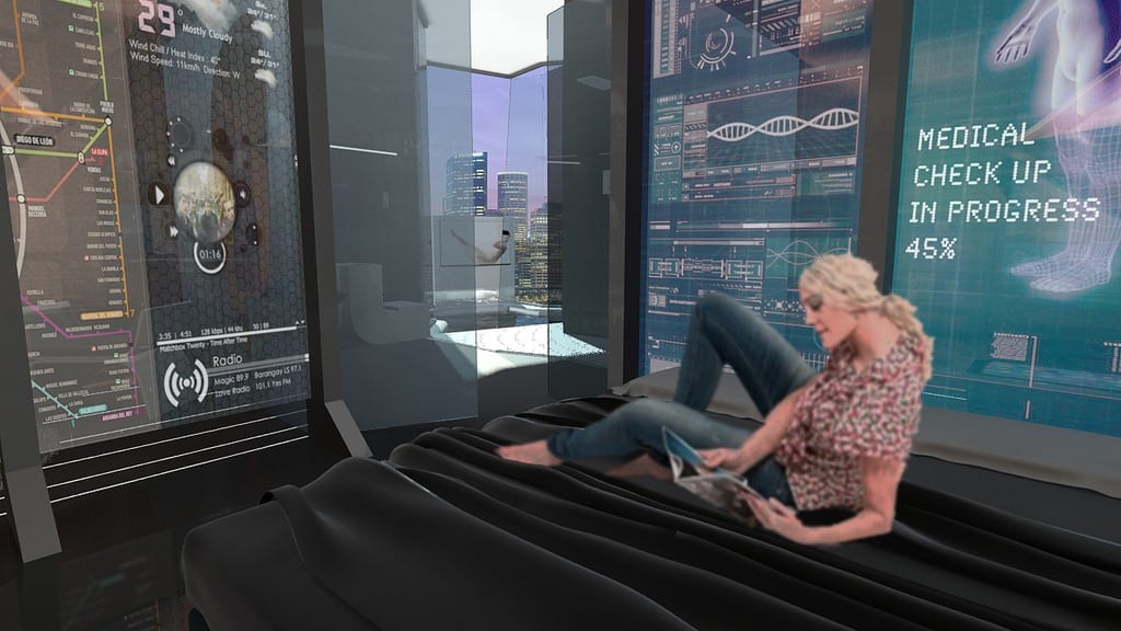 The hotel room of the future: An immersive digital experience