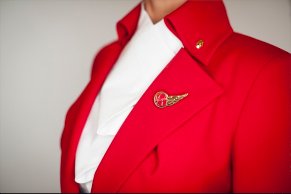Sneak peak at Virgin Atlantic's new uniforms by Vivienne Westwood