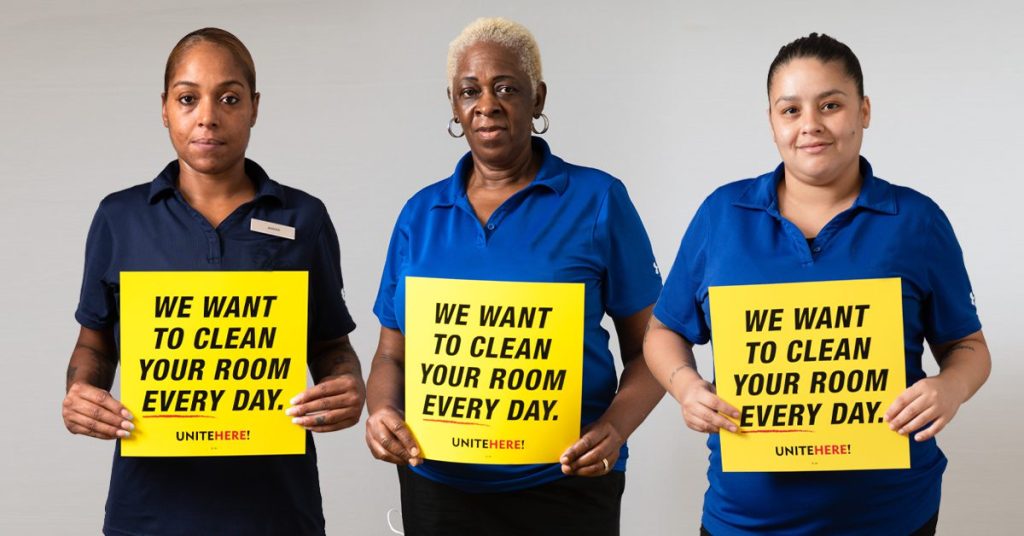 Hotel Workers Want Guests to Demand Daily Room Cleaning in New Ad Campaign