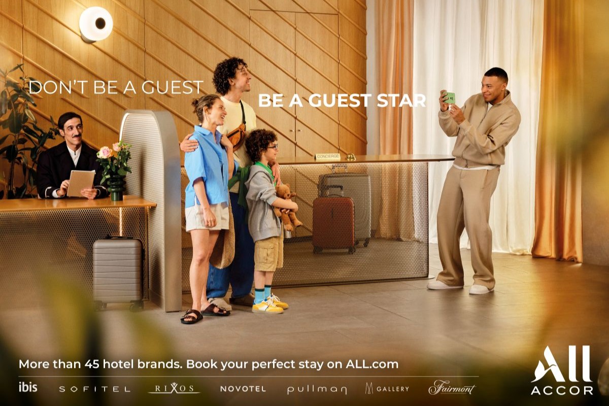 Accor's New Campaign With Mbappé Emphasizes Loyalty Program